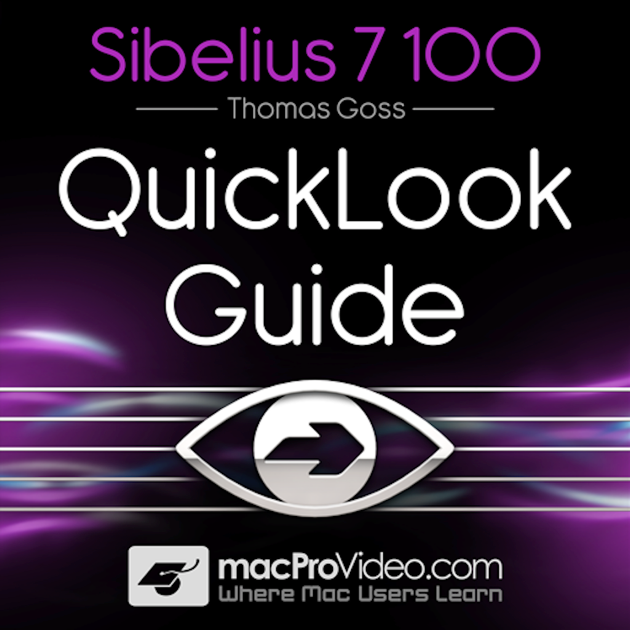 ‎Course for Sibelius QuickLook Guide on the Mac App Store