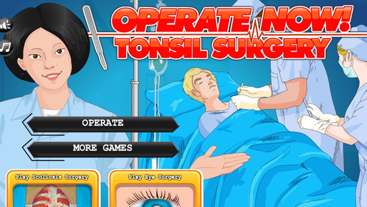 Operate Now: Tonsil Surgery by SPIL GAMES