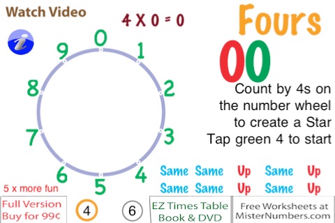 Wheel Math 4 U by Right Brain Math
