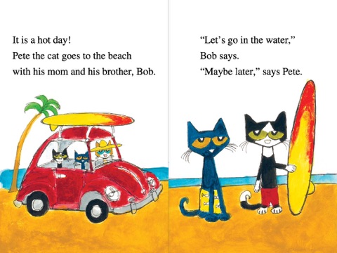 Pete the Cat: Pete at the Beach by James Dean on Apple Books