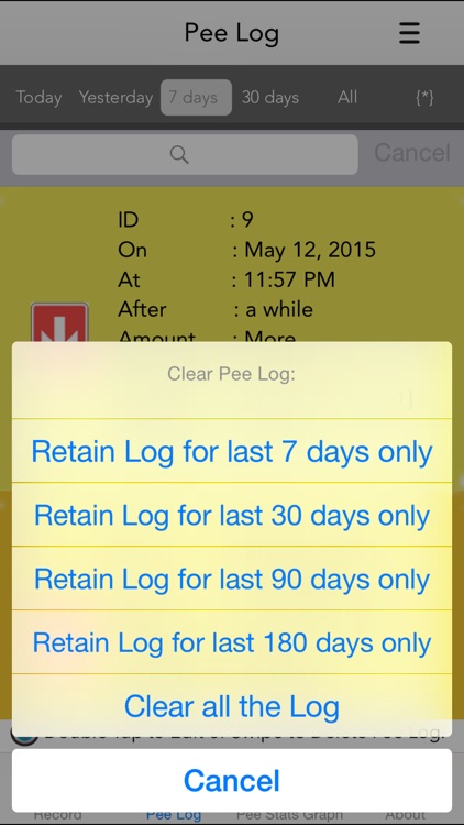 Pee Tracker - Your daily Urine and Hydra Log by Livrona Systems