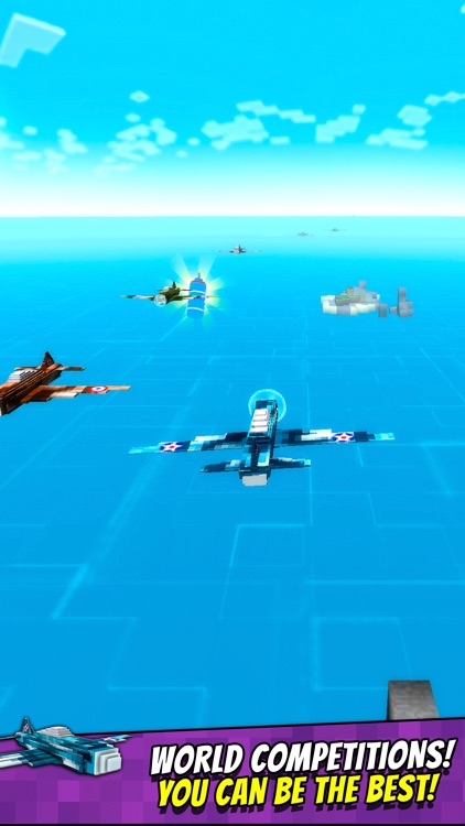 Blocky Wars - Mine Box Air Planes Flying Game by Fernando Baro