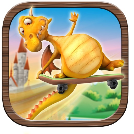 Dragon Racer PRO - Fantasy Skateboard Game by Lab41