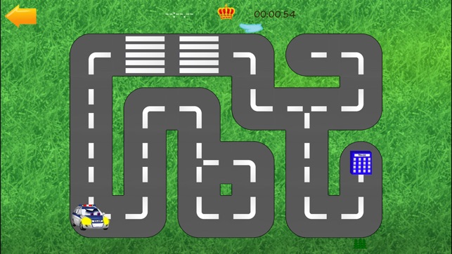 Cars road maze - funny free educational shape matching game for kids ...