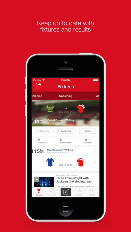 Fan App for Welling United FC by Spontly
