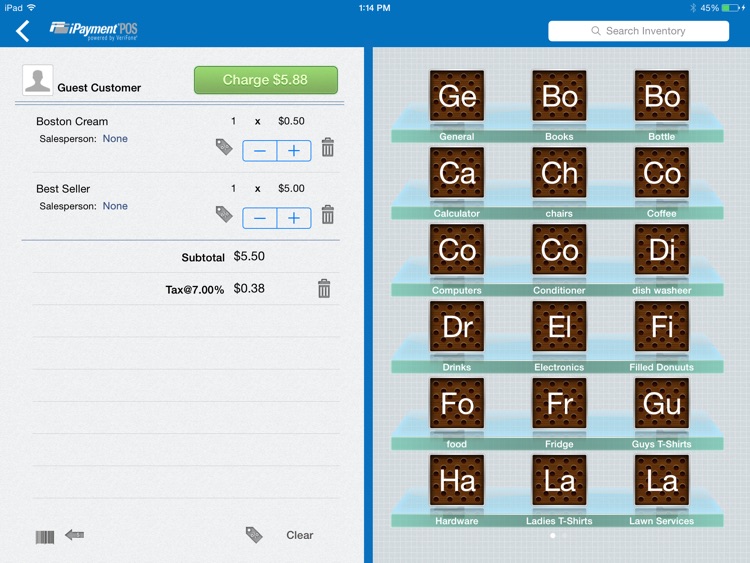 iPayment POS by VeriFone Inc.