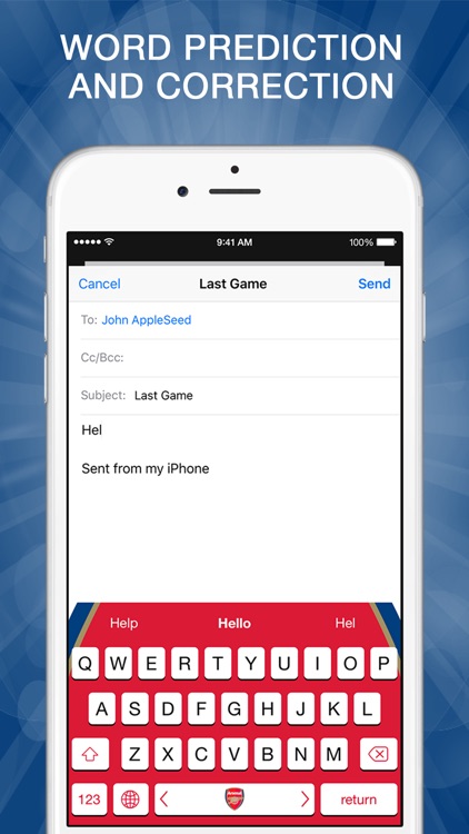 Official Arsenal FC Keyboard by KIBO Mobile Tech LTD