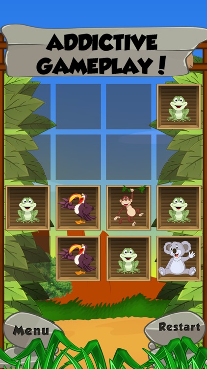 Jungle Clash - 2048 animal matching puzzle game by Bjorkell Media HB