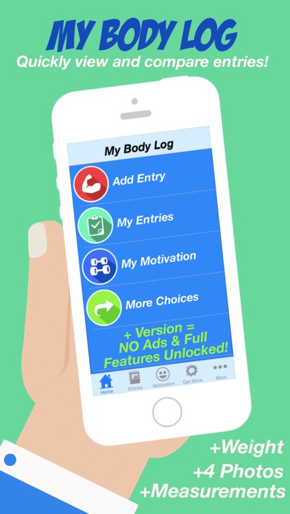 My Body Log+ Photo & Measurement Muscle Results Tracker For ...