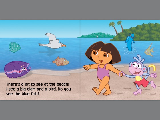 ‎A Day at the Beach (Dora the Explorer) on Apple Books
