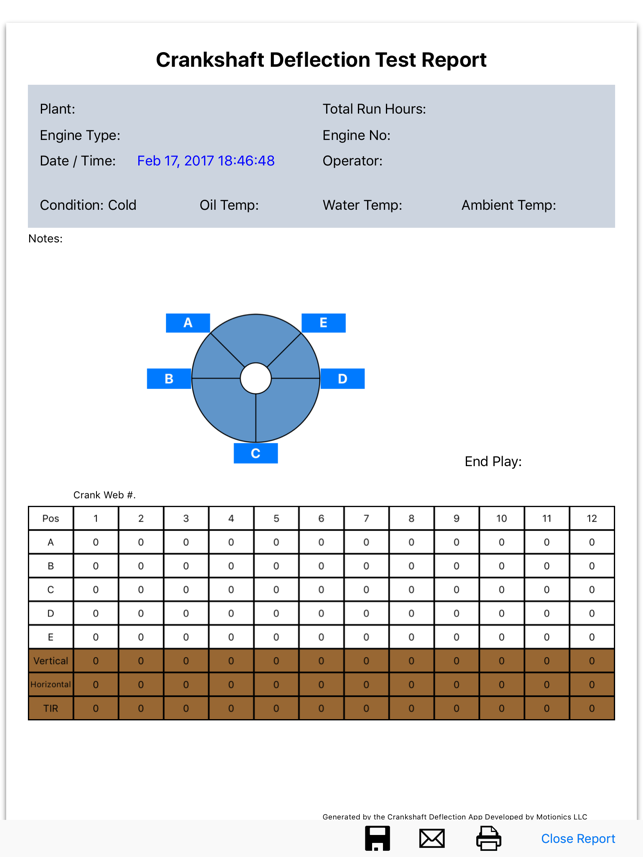 ‎Crankshaft Deflection Test en App Store