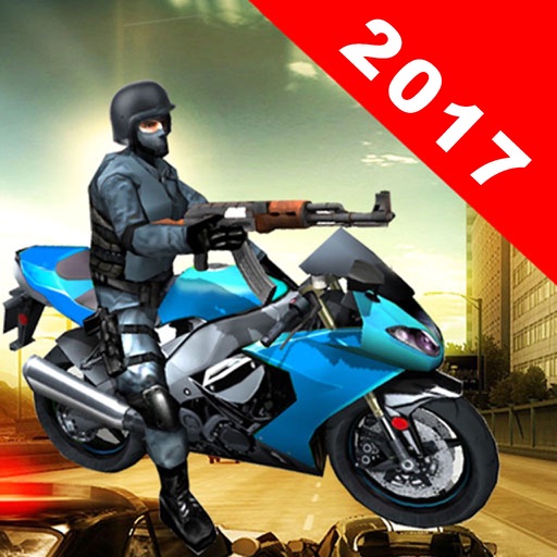 Super Moto Run - Crazy Shooter Racing by ZHIFENG GAO