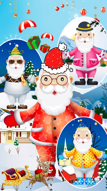 Makeover cute Santa - Dress up game for kids by zhang hong