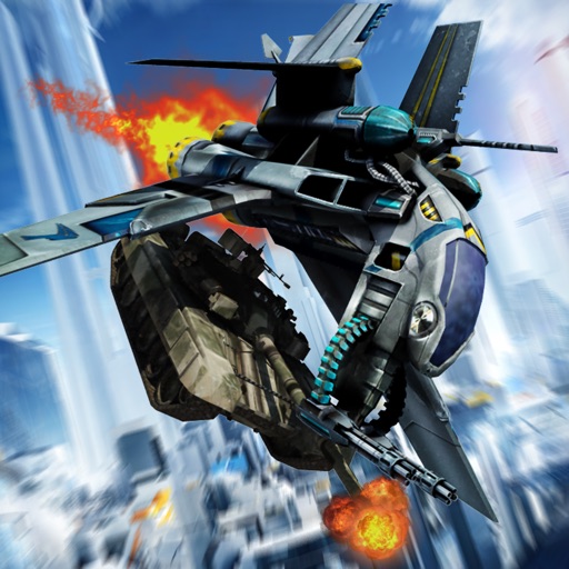 Futuristic Robot Fly Tank by Viacheslav Kourov