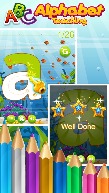 3 in 1 ABC Alphabet Teaching 123 Count Number Math by Vanida Muengtha