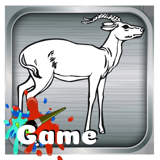 Paint For Kid Antelope Game by piboon Srisontisuk