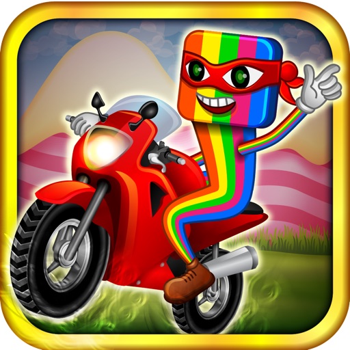 A Candy Clash Ninja Bike Ride - Race to the Draw Line at Mt. Rush! by ...