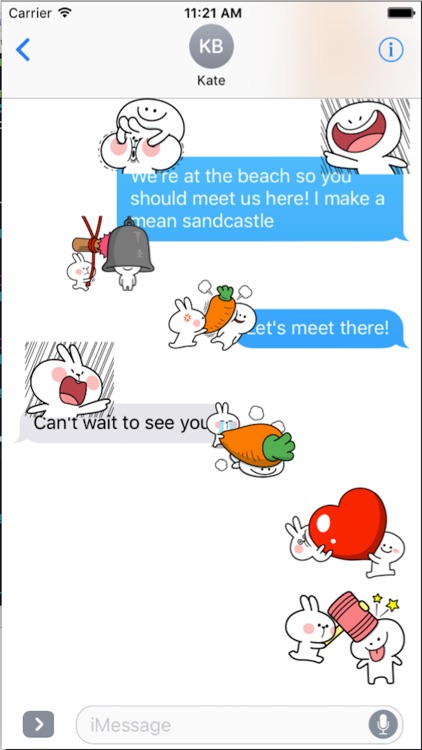 Rabbit and Smile by Binh Pham