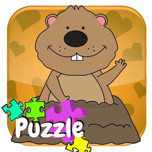 Chipmunk King Jigsaw For Kids Preschool by Donlathit Boon