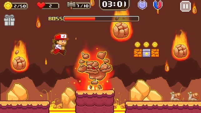 Super Jim Jump: Classic Platform Game on AppGamer.com