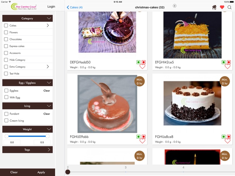 Centre Court Cakes by Coruscate Development