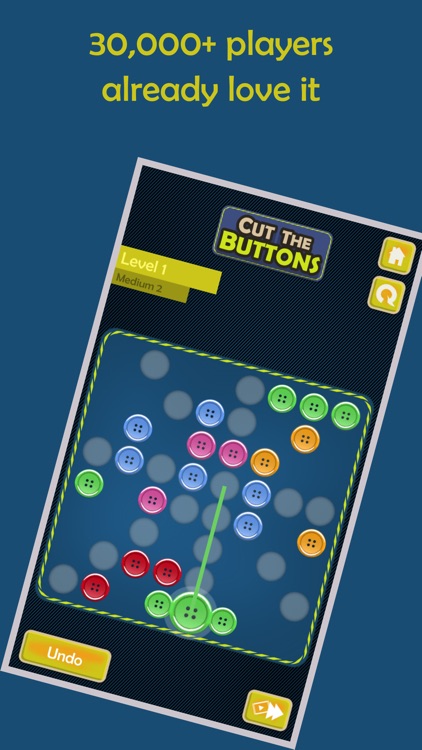 Cut The Buttons Logic Puzzle by Alexandre Perles