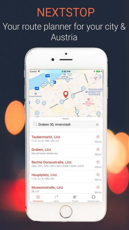 Nextstop, tell me quando! Public timetables by iMobility GmbH
