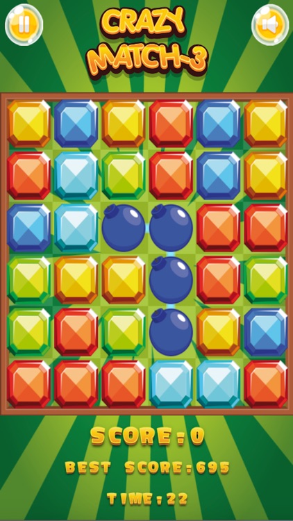 Crazy Match 3 Adventure by nitin chauhan