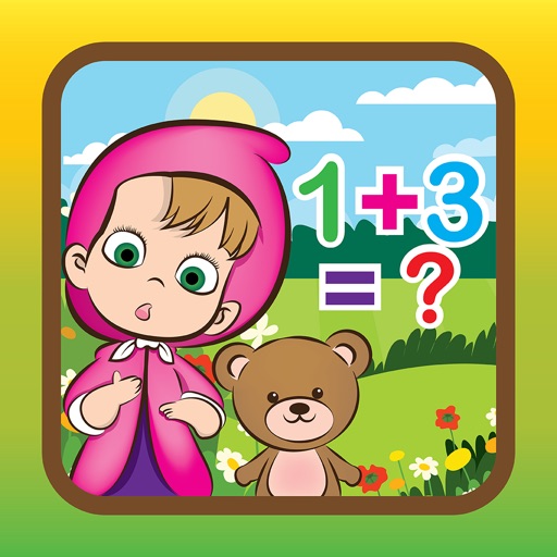 Mathematics game learning for masha and the bear by Kitti Phum