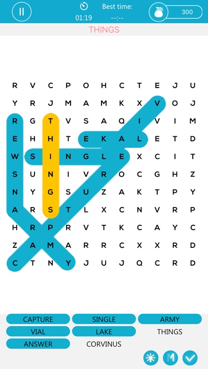 Vampire Word Search App for Underworld Blood Wars by Manuela Puder