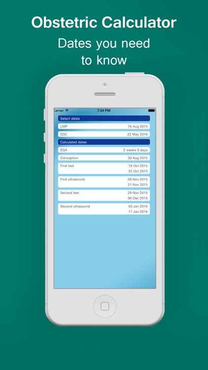 Obstetric Calculator by Sergio Crespo Toubes