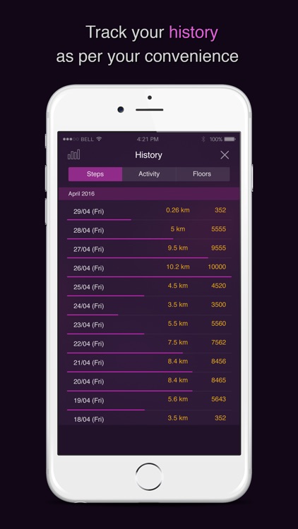StepUp ~ Steps counter, Pedometer & tracking step by Vigor Apps