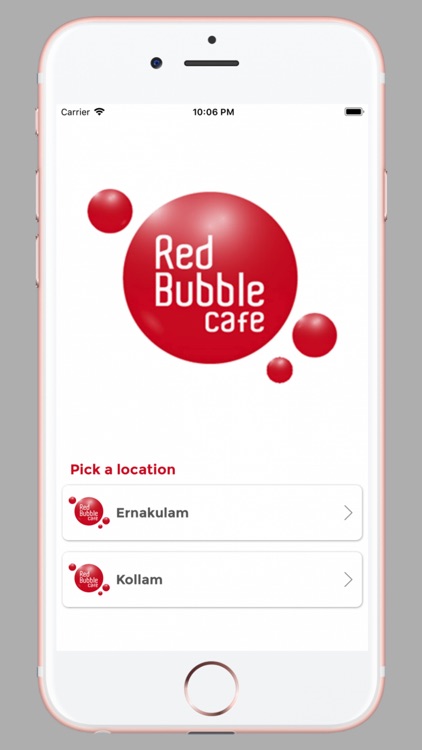 Red Bubble Cafe by Triassic Solutions