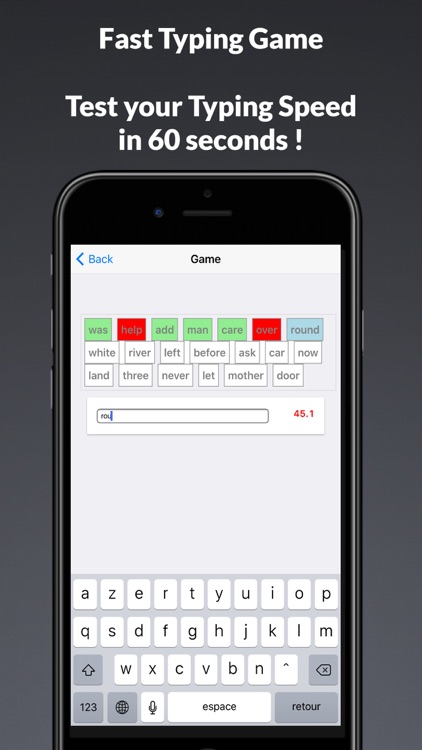 Fast Typing Game : Type speed by Alexandre Thil