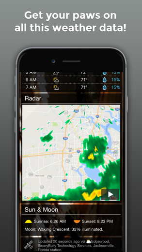 Boo Weather для iPhone - СКАЧАТЬ ПРИЛОЖЕНИЕ