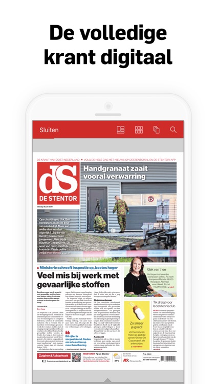 De Stentor - Digitale krant by DPG Media Services