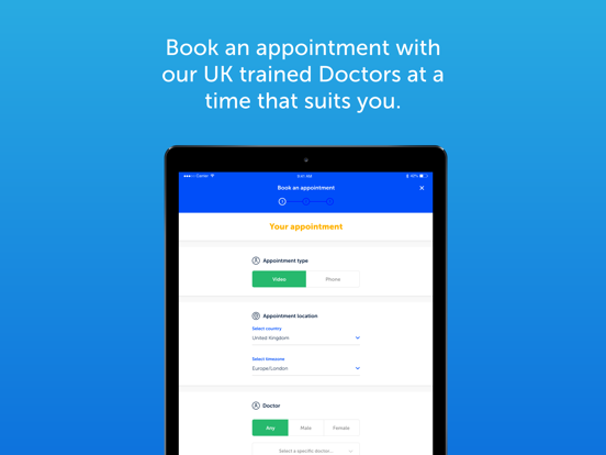Télécharger Doctor Care Anywhere pour iPhone / iPad sur l'App Store ...
