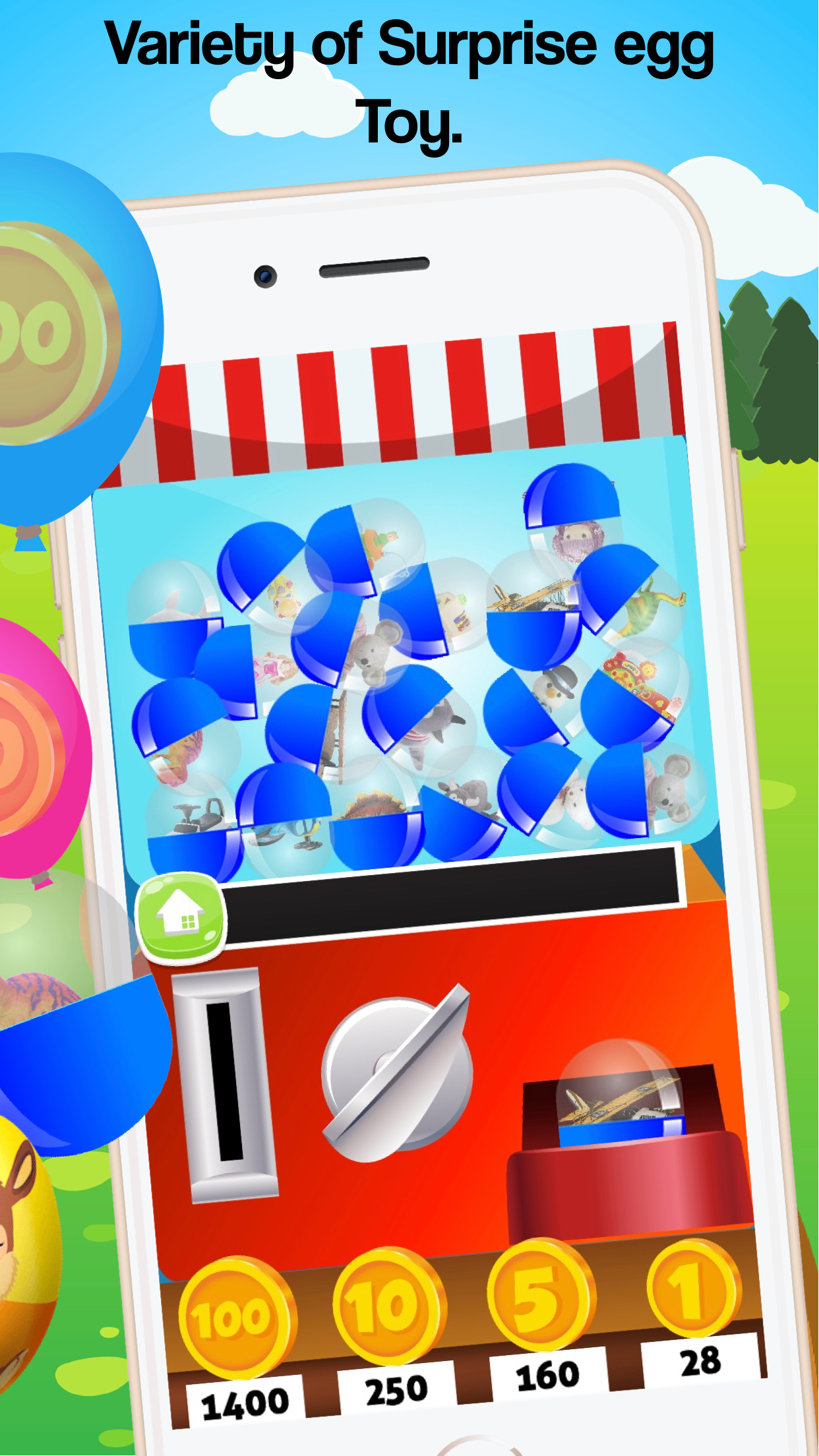 Vending machine gumball eggs | AppFollow | App’s reputation platform