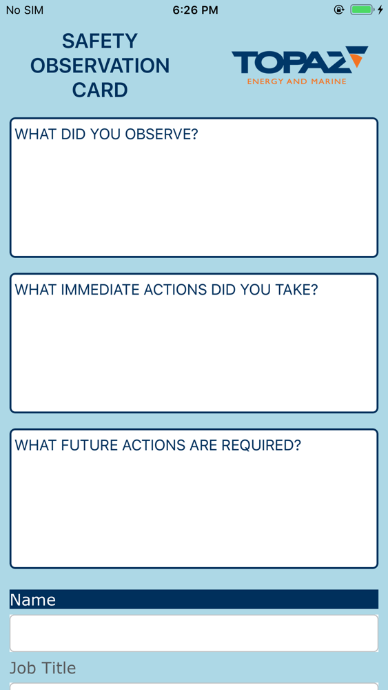 Safety Observation Card Template - vrogue.co Safety Observation Card Template - vrogue.co