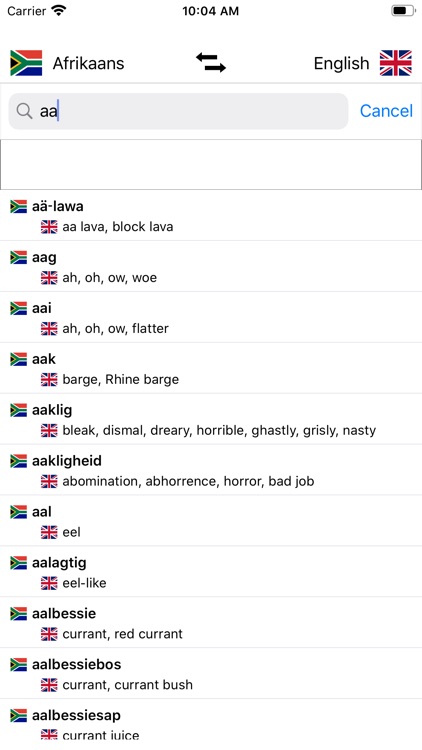 Afrikaans-English Dictionary by FB PUBLISHING LLC