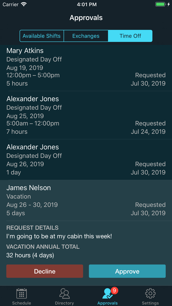 Shift Manager Plus App for iPhone - Free Download Shift Manager Plus ...