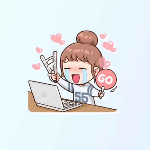 Fan Girl Stickers by zakaria erreffas