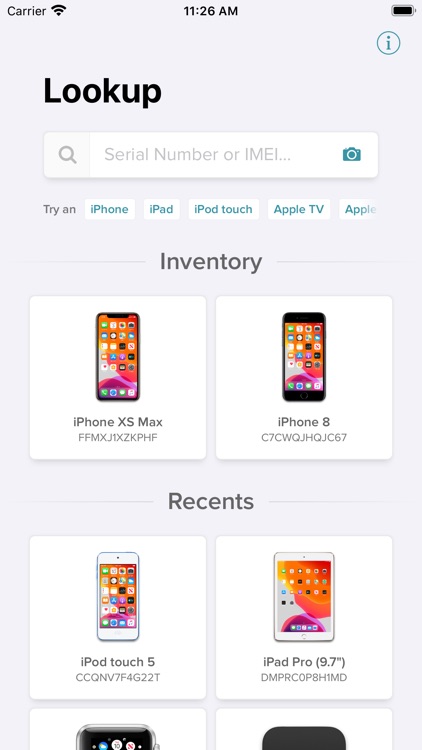 Reincubate Lookup by Reincubate