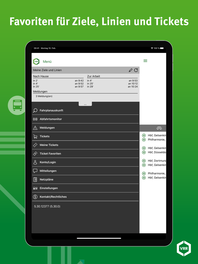 VRR Companion – Immer wissen wann der nächste Bus oder die Bahn kommt ...
