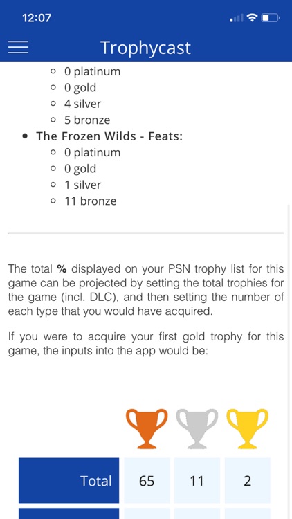 Trophycast: Track PSN Trophies by Craig Baranyai