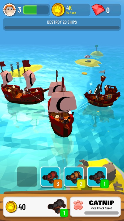 Merge Pirate Cats by Rogue Games