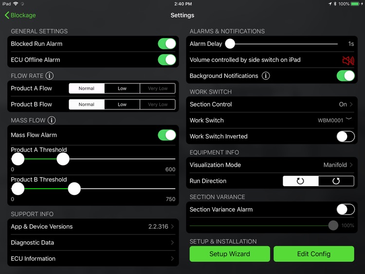 Recon Blockage Monitor by Intelligent Agricultural Solutions, LLC