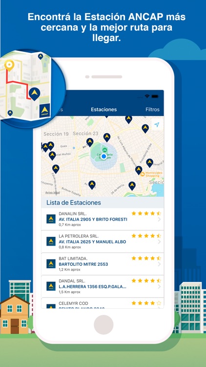 Estaciones ANCAP by DUCSA