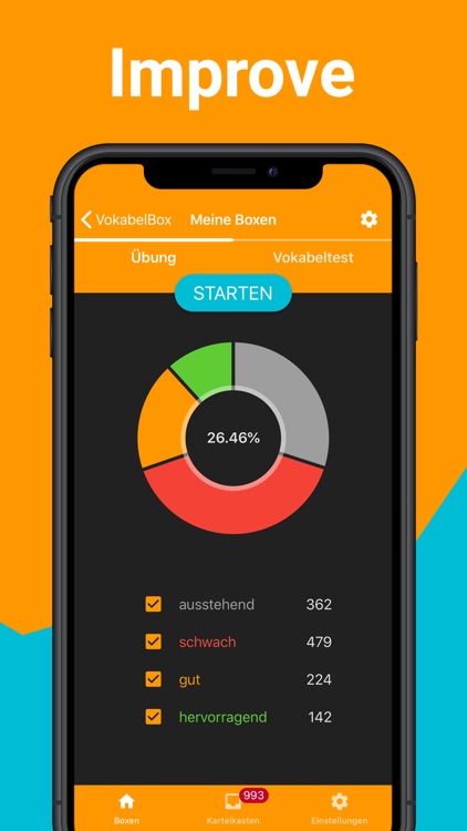 VokabelBox Vocabulary trainer by Marcel Breska
