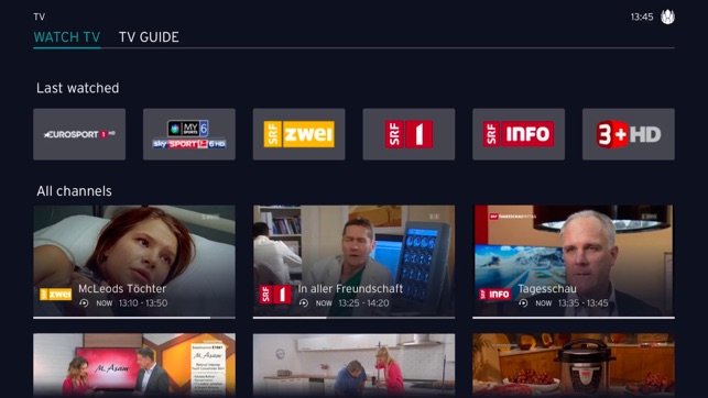 UPC TV-App neu auf Apple TV verfügbar - iPhoneBlog
